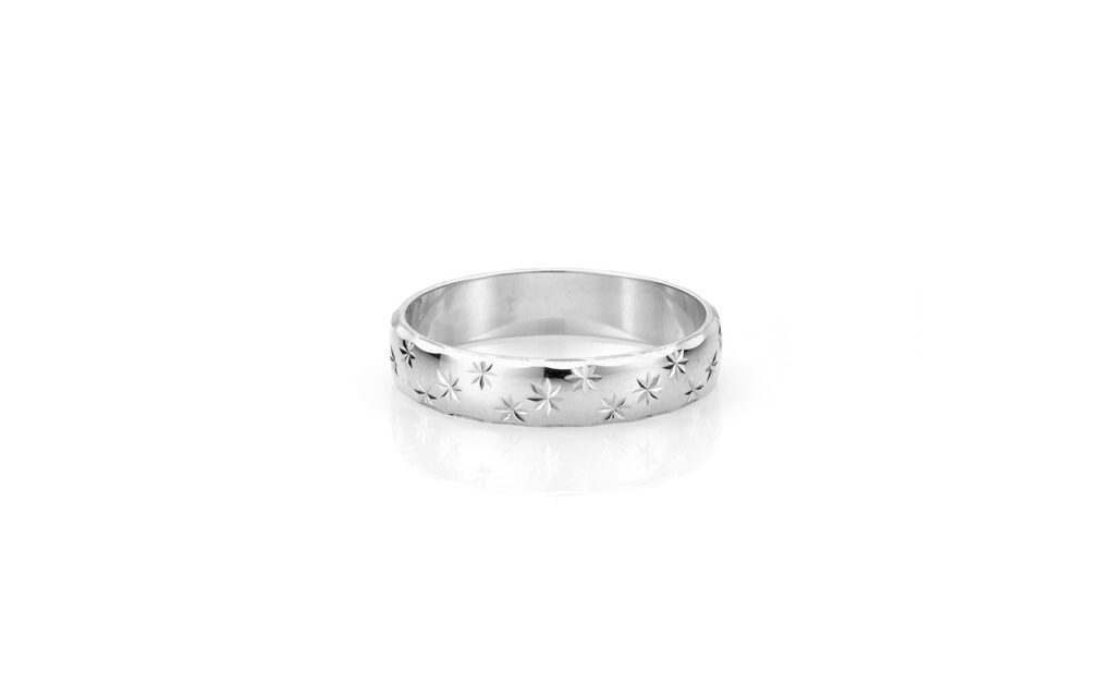 Star Crossed Ring Sterling Silver - Babyanything Jewellery